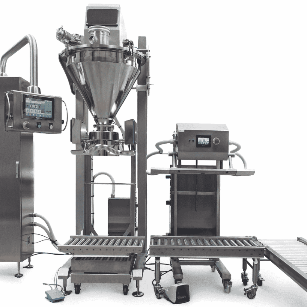 SEMI-AUTOMATIC PACKING LINE - BERNHARDT Packaging & Process